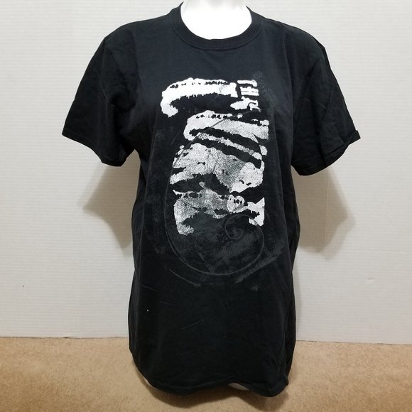 Gildan | Shirts | The Cure Shirt Large Smeared Graphic Swirl Logo Goth ...